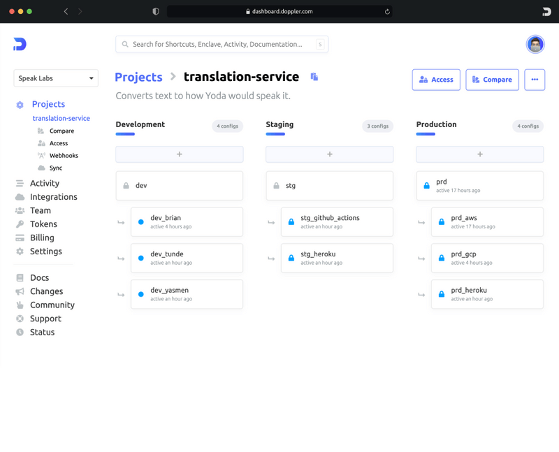 Doppler | The #1 SecretOps Platform